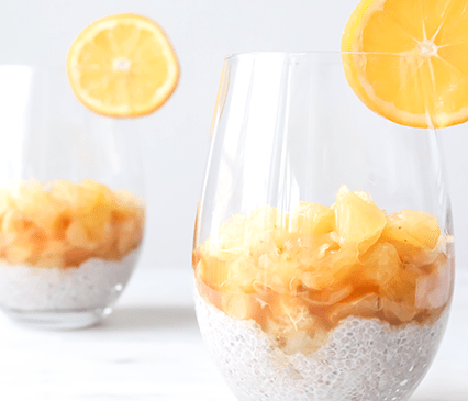 Lemon Pie Chia Pudding Cups | Sunkist
