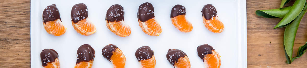 Chocolate Dipped Mandarins | Sunkist