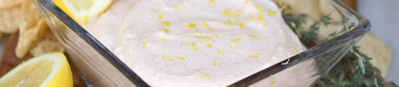 Spicy Lemon Cheese Dip | Sunkist