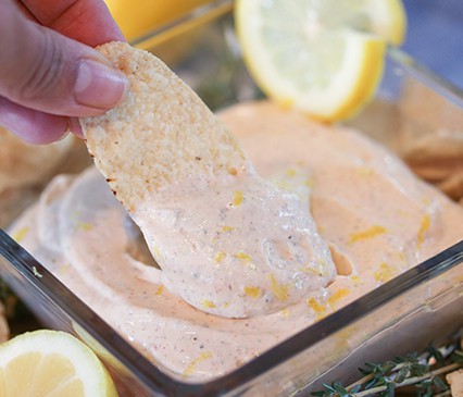Spicy Lemon Cheese Dip | Sunkist