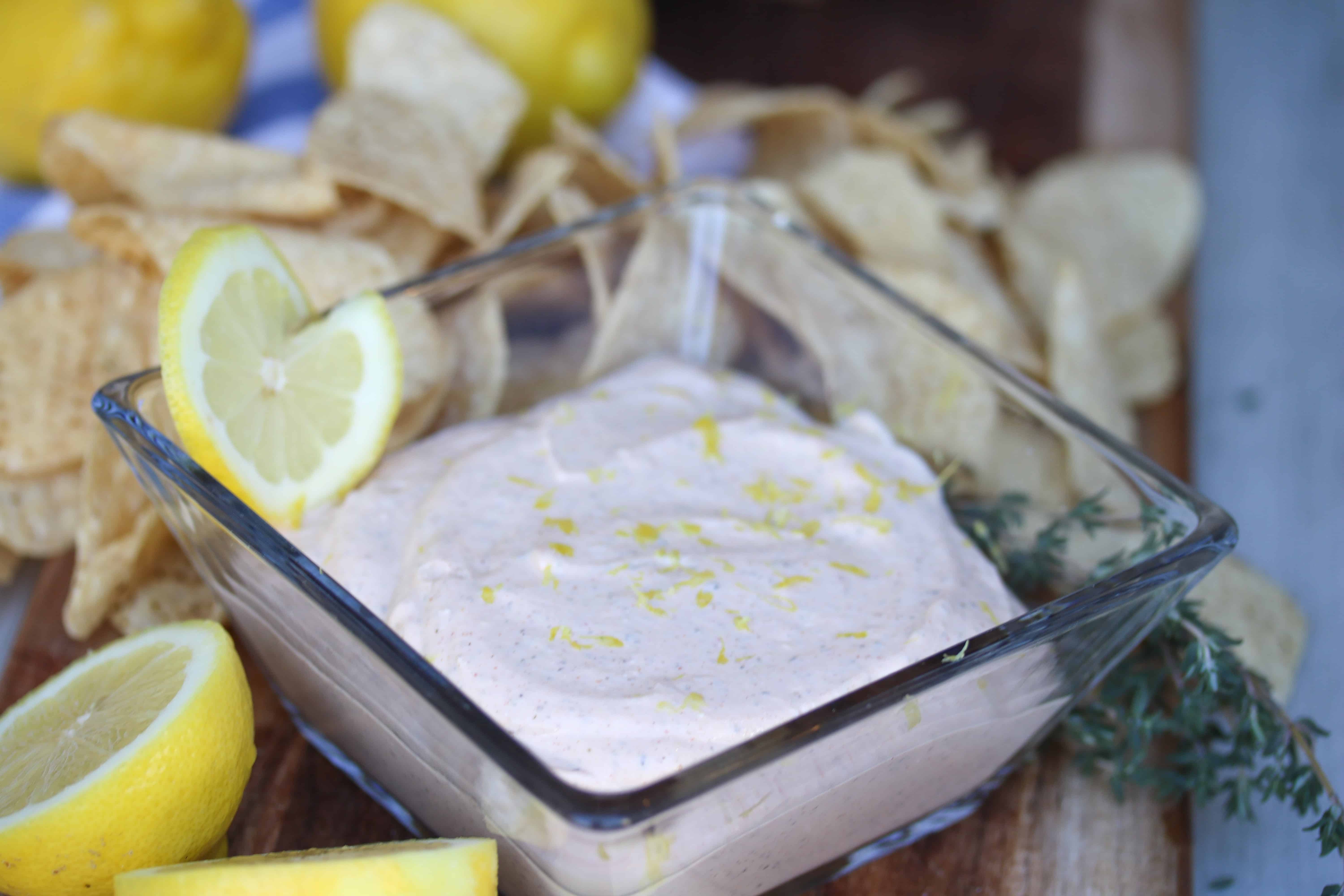 Spicy Lemon Cheese Dip | Sunkist