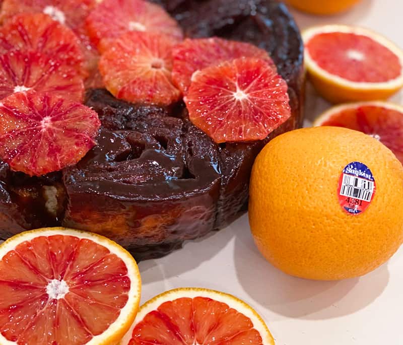 Blood Orange Sticky Buns | Sunkist