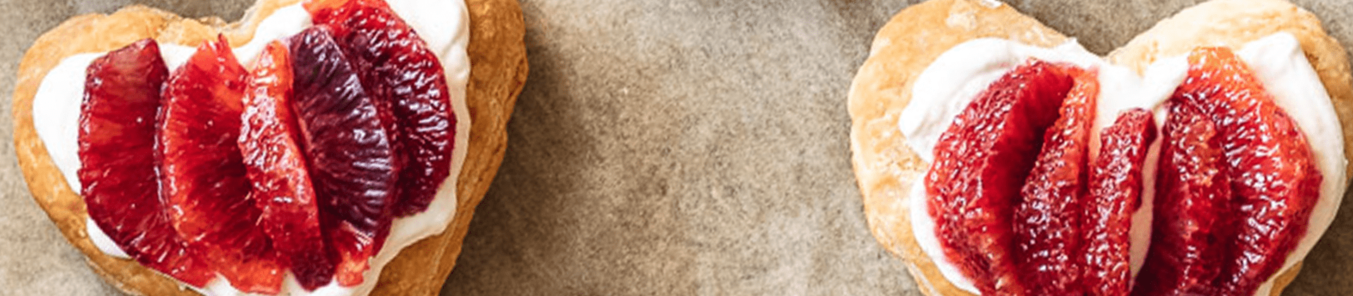 Blood Orange Heart Tarts | Sunkist